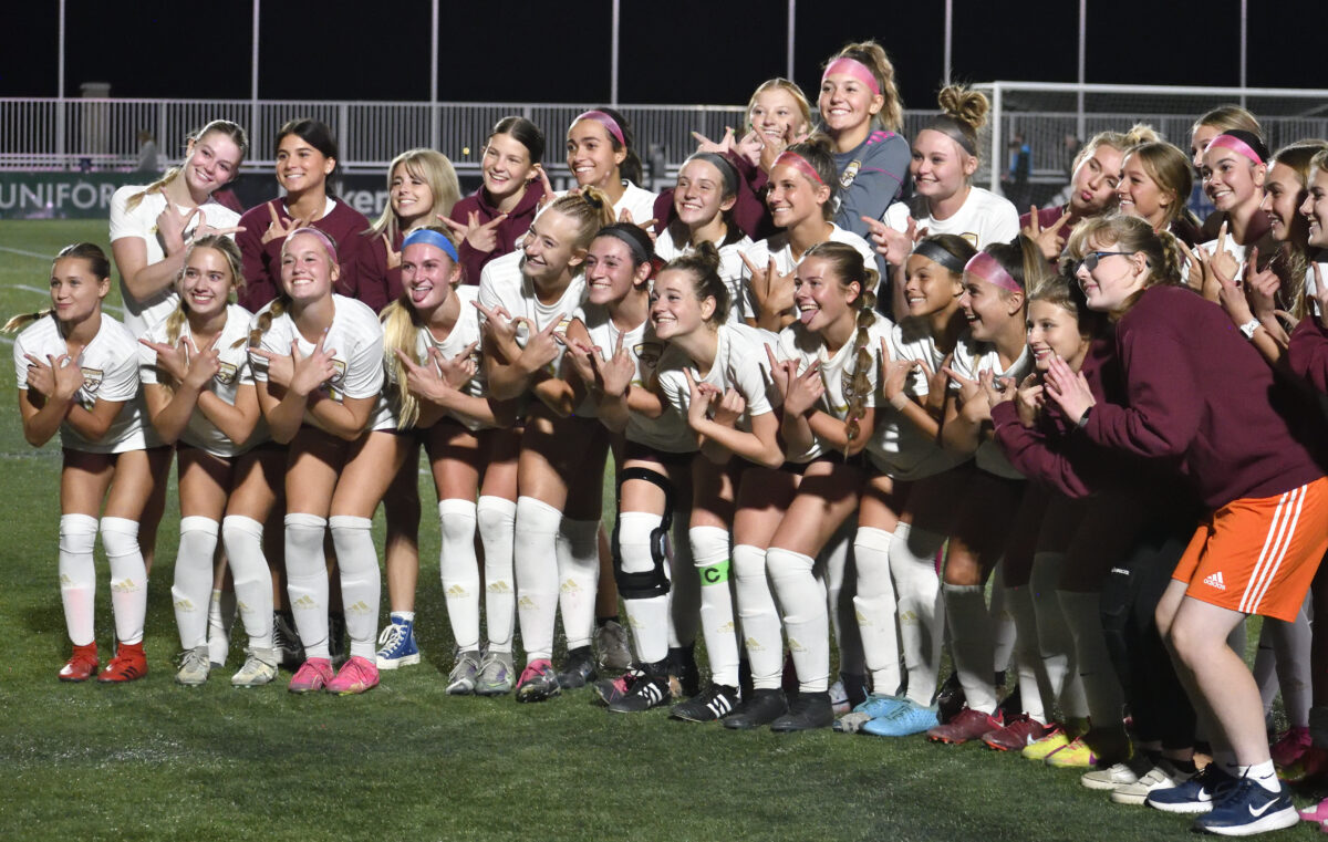 Maple Mountain girls soccer withstands late Olympus push to reach 5A ...